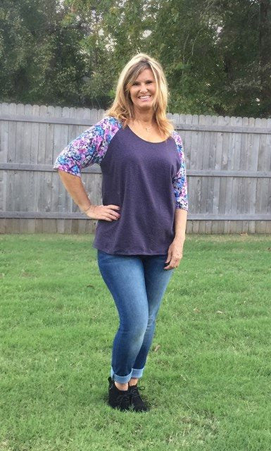 The Ultimate in Comfort: Women's Raglan Sleeve Top Sewing Pattern ...