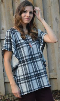 Flutter Sleeve Top Sewing Pattern | Women's Flutter Top Pattern ...